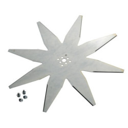 Lame plate 8 dents 290mm AMBROGIO ZUCCHETTI